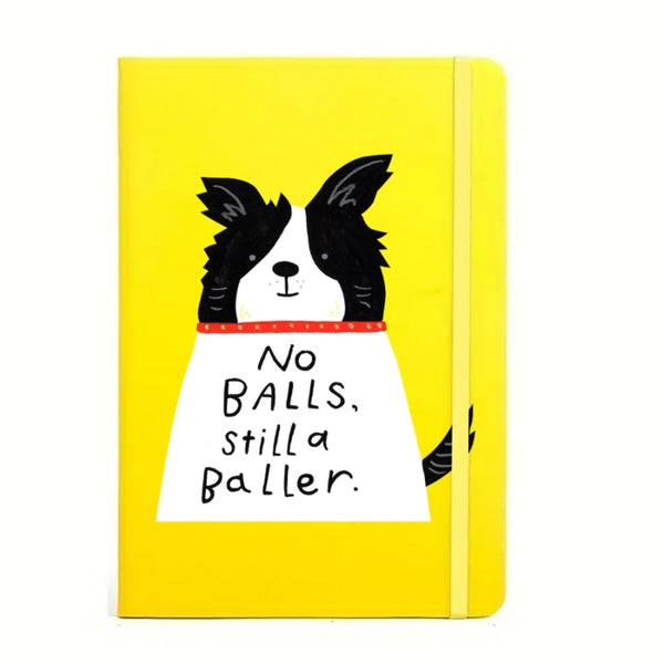 No Balls, Still a Baller Notebook - Far Kew Emporium
